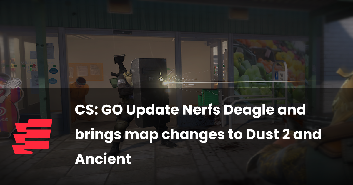 CS: GO Update Nerfs Deagle and brings map changes to Dust 2 and Ancient ...