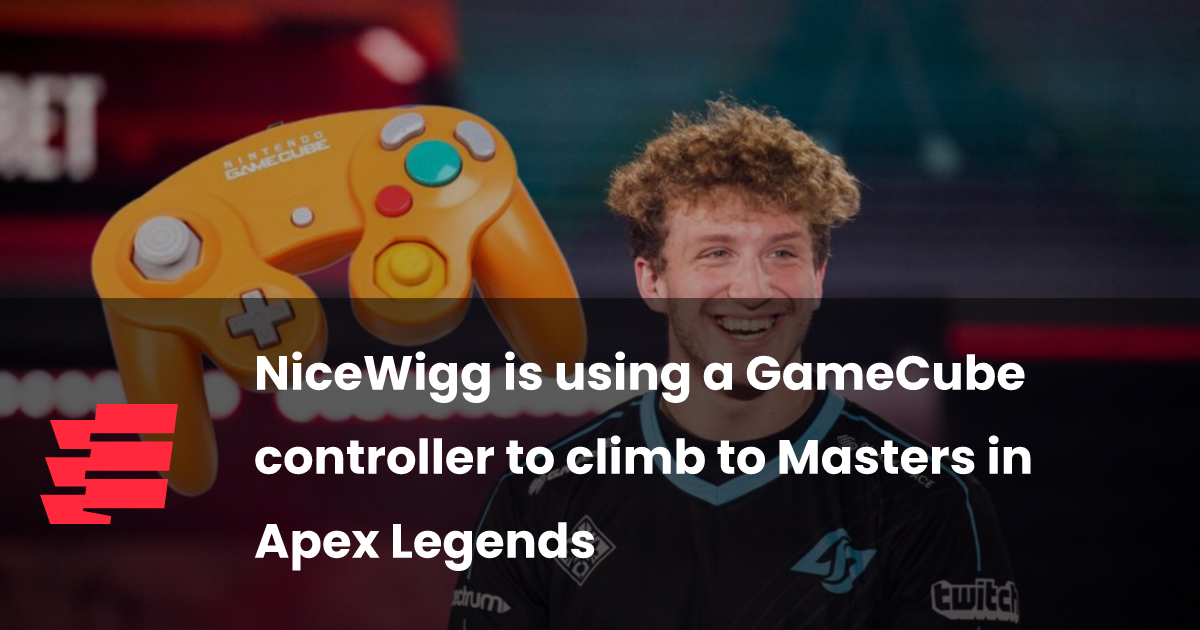 NiceWigg is using a GameCube controller to climb to Masters in Apex ...