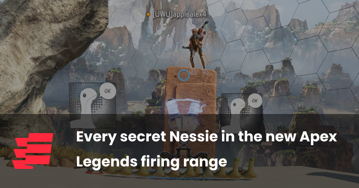 Every secret Nessie in the new Apex Legends firing range | esports.gg