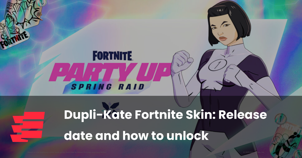 Dupli-Kate Fortnite Skin: Release date and how to unlock | esports.gg