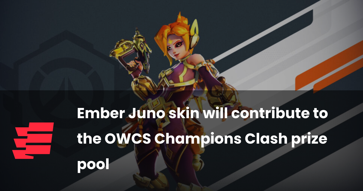 Ember Juno skin will contribute to the OWCS Champions Clash prize pool ...