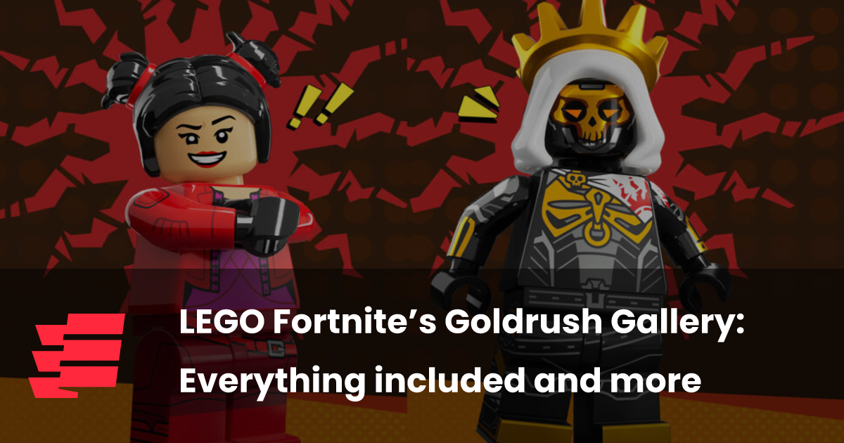 LEGO Fortnite’s Goldrush Gallery: Everything included and more | esports.gg