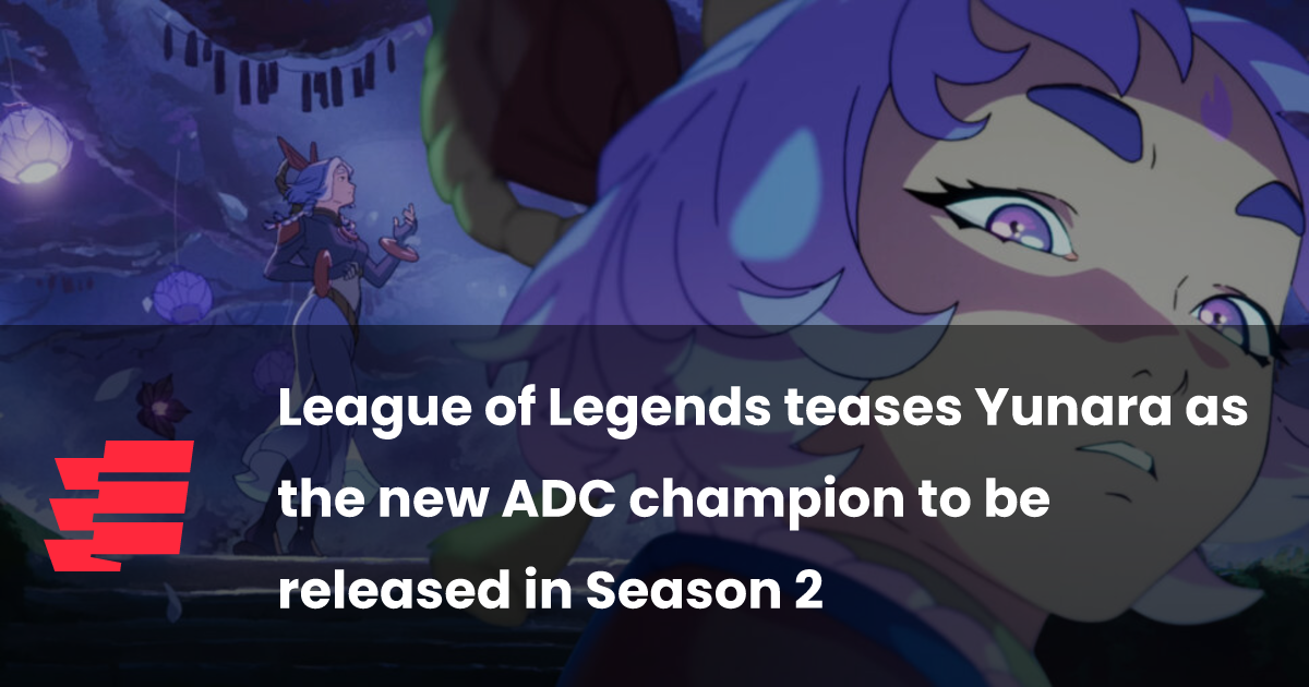 League of Legends teases Yunara as the new ADC champion to be released ...