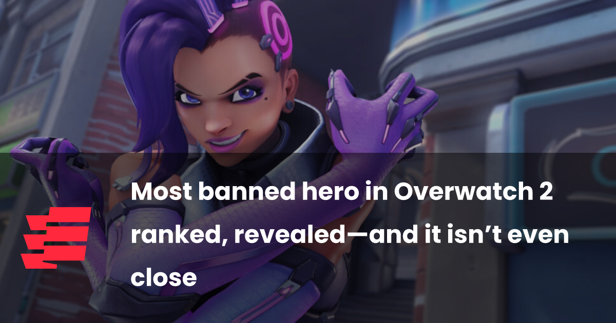 Most banned hero in Overwatch 2 ranked, revealed—and it isn’t even ...